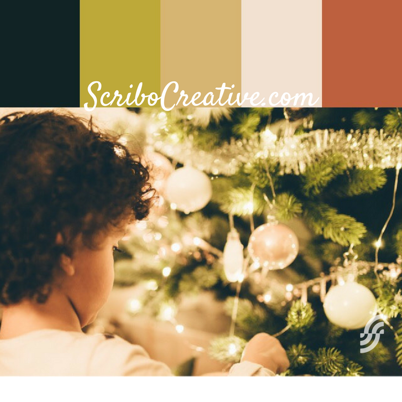 Top 25 Festive Color Palettes - Scribo Creative